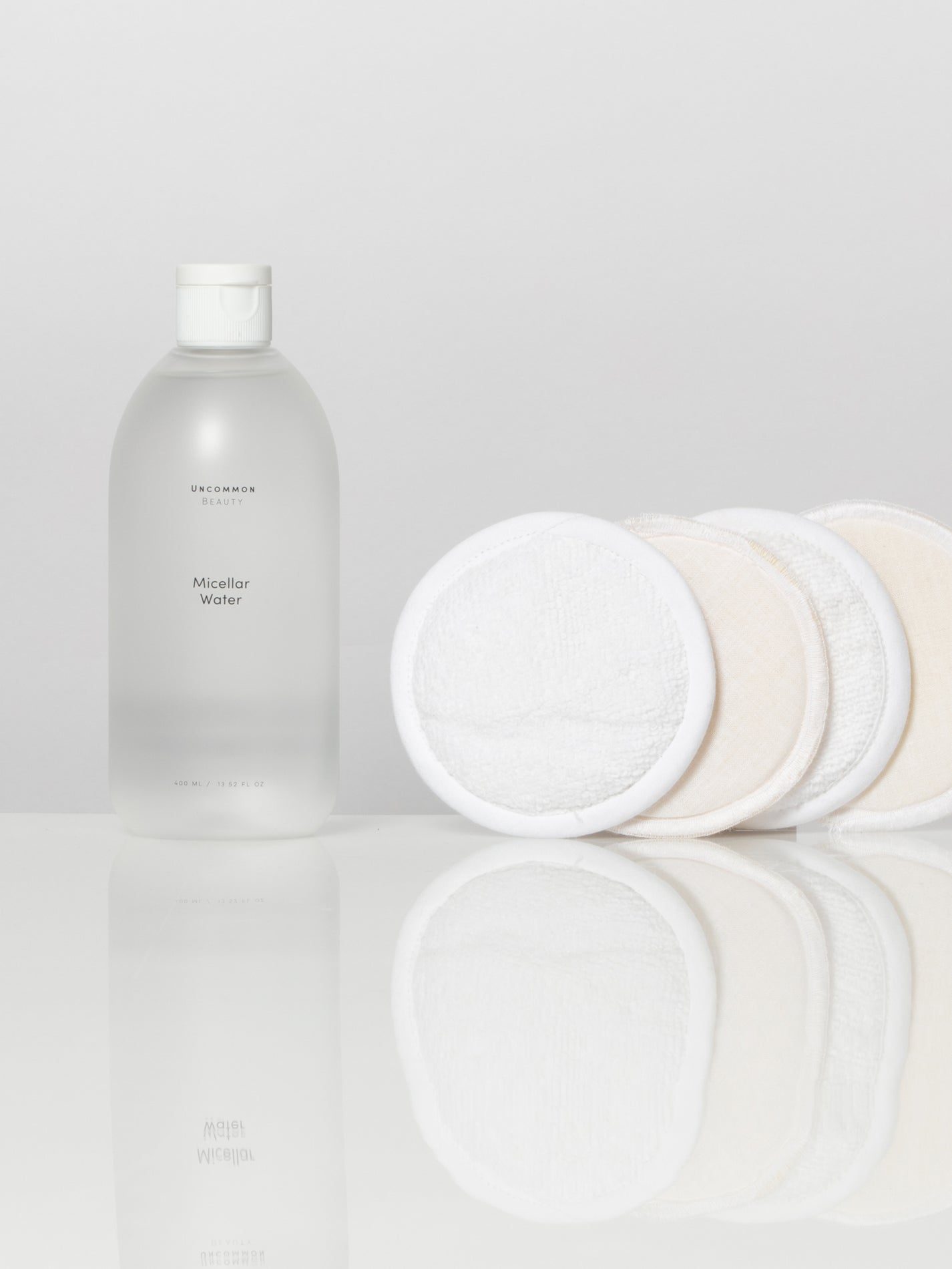 Micellar Water and Reusable Cotton Pads Duo | Uncommon Beauty – Uncommon James
