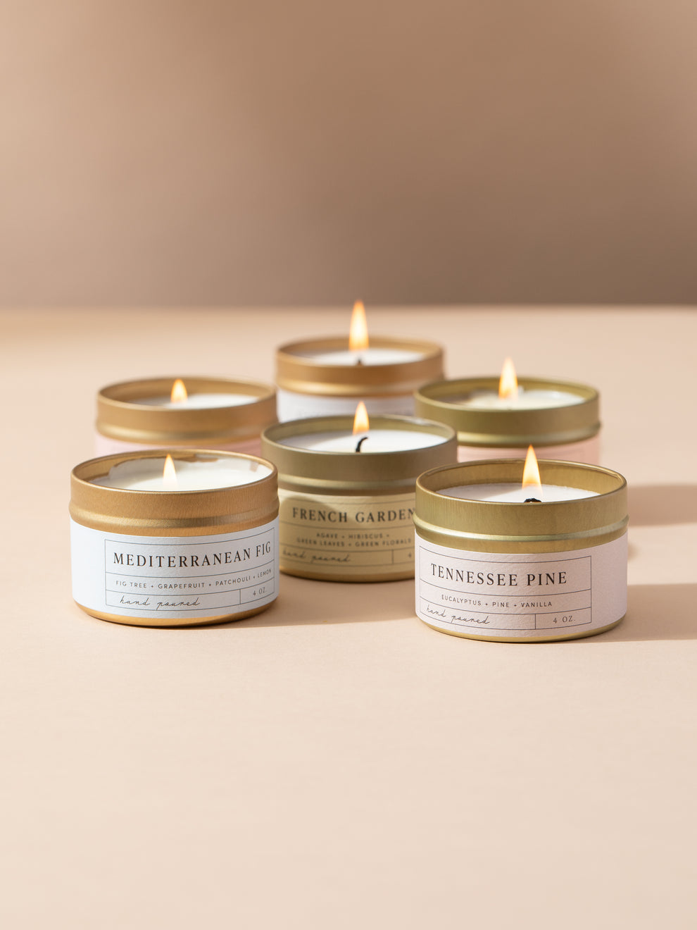 Best Seller Candle Flight | Set of 4 Oz Soy Wax Candles | Uncommon ...