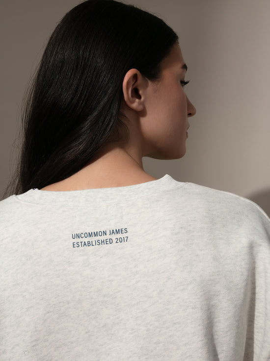 Forever Uncommon Light Gray Crewneck Sweatshirt | Uncommon James