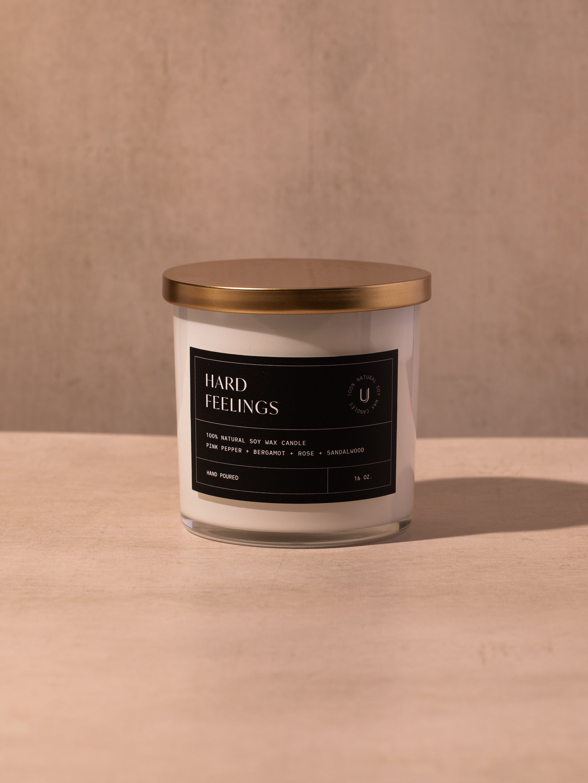 Hard Feelings Soy Wax Candle | Lead + Nickel Free | Uncommon Lifestyle ...