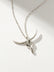 Fighter Longhorn Pendant Necklace in Gold | Uncommon James