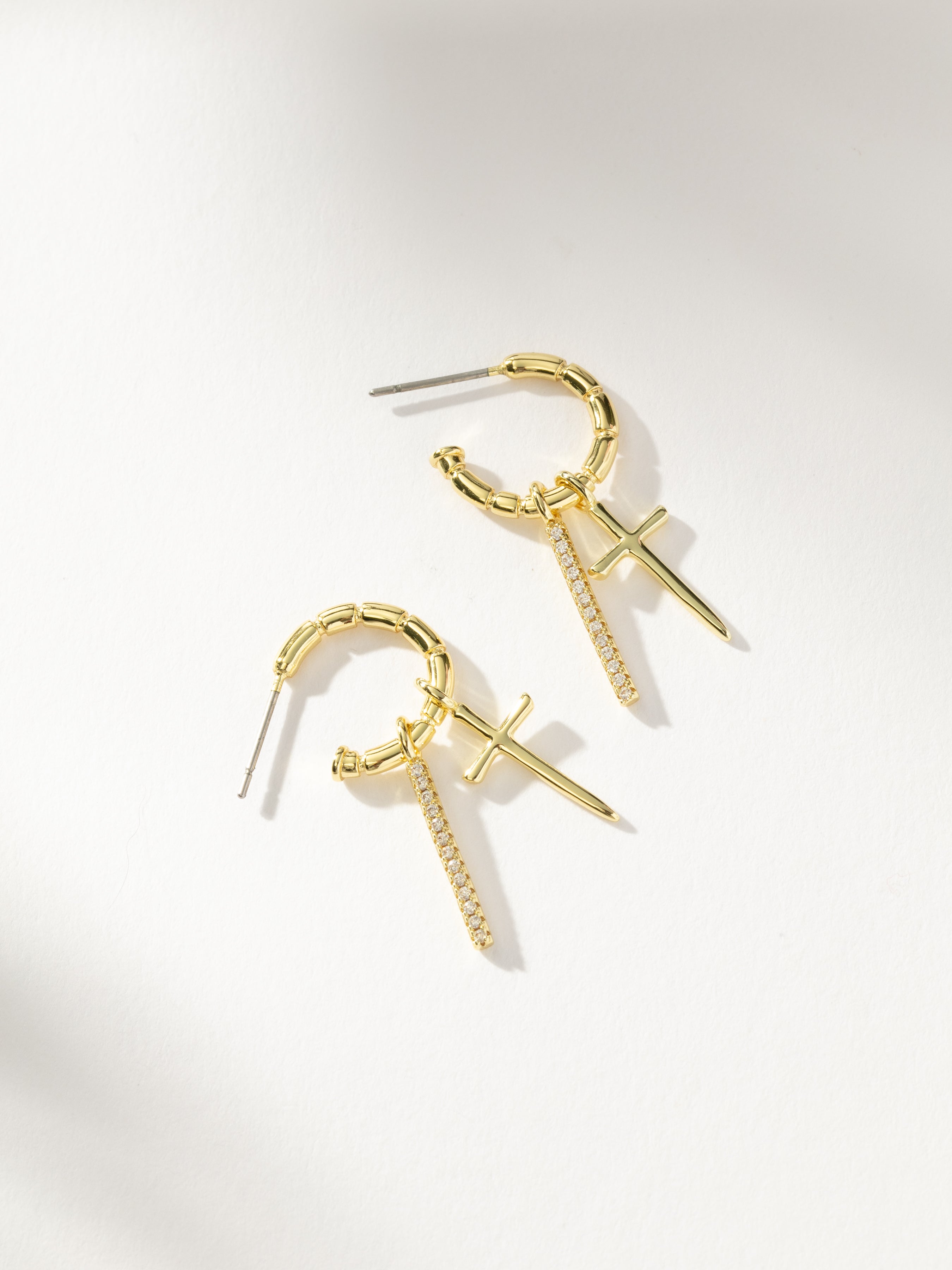 Cross Jewelry | Cross Necklaces + Cross Earrings | Uncommon James
