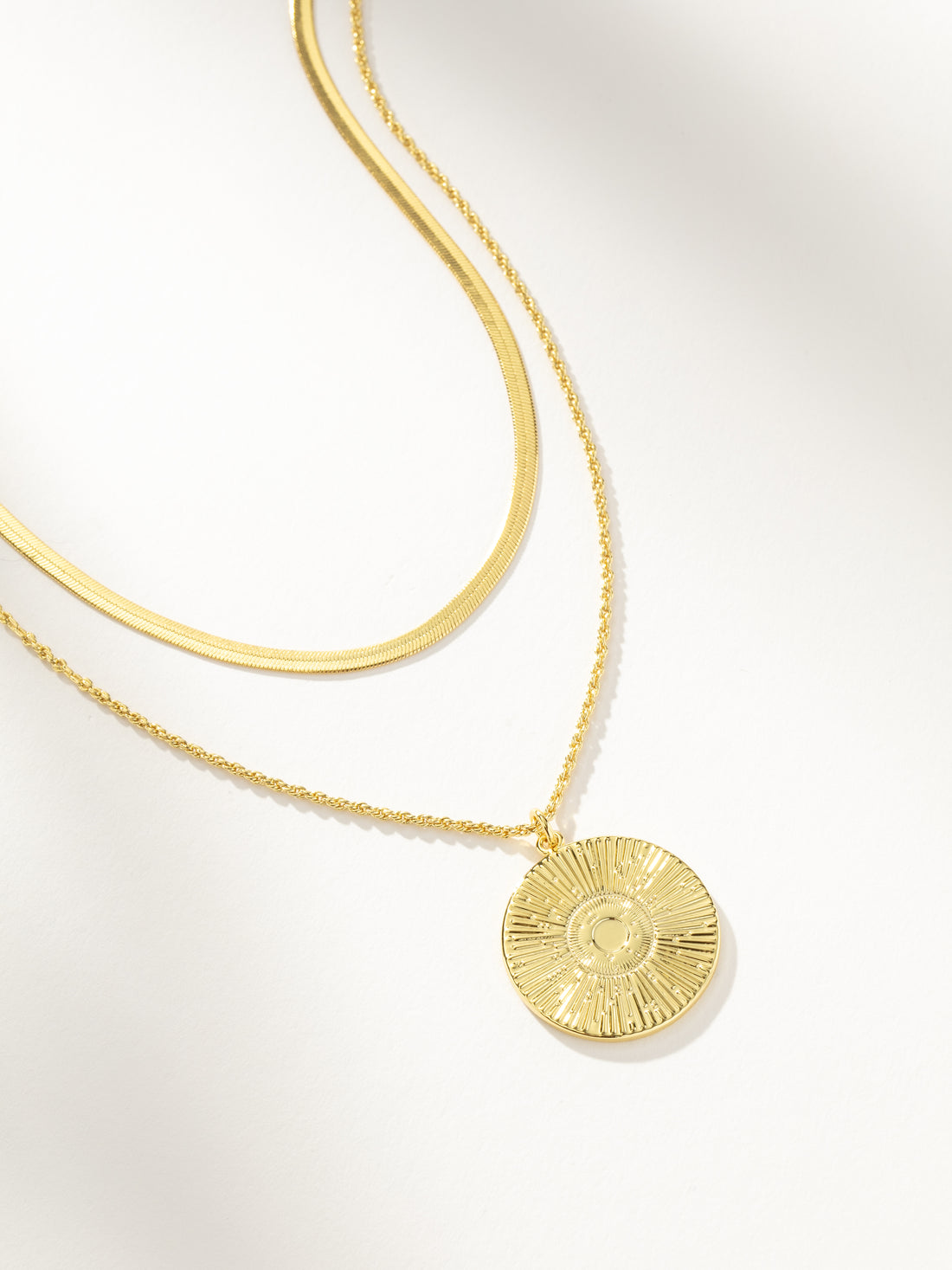 Simple Beauty Layered Chain Necklace Stack in Gold | Uncommon James