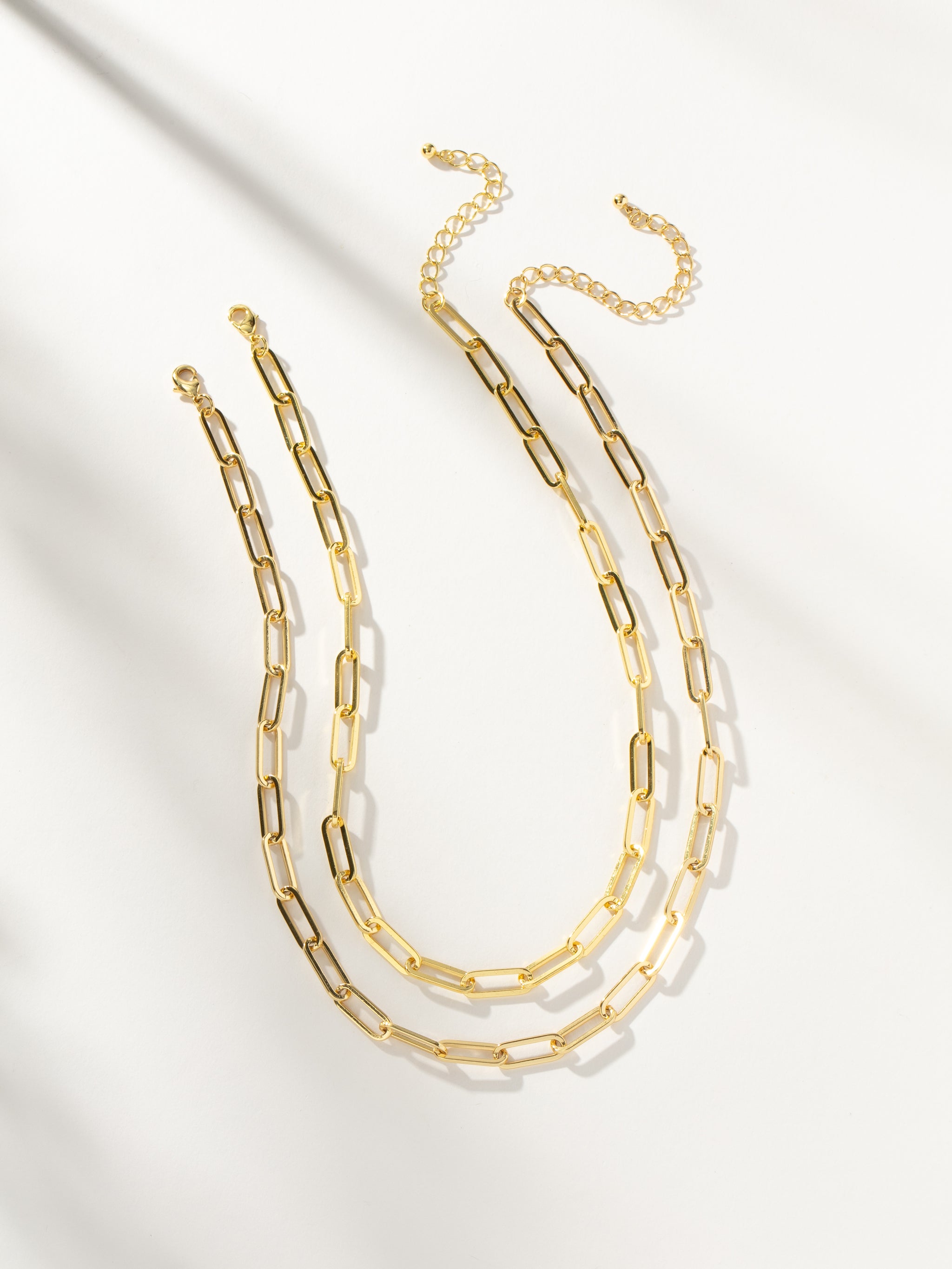 Linked Up Paperclip Chain Necklace in Gold | Uncommon James