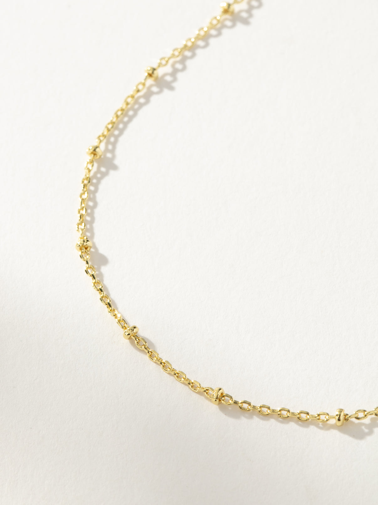 Little One Dainty Chain Necklace in Gold | Uncommon James