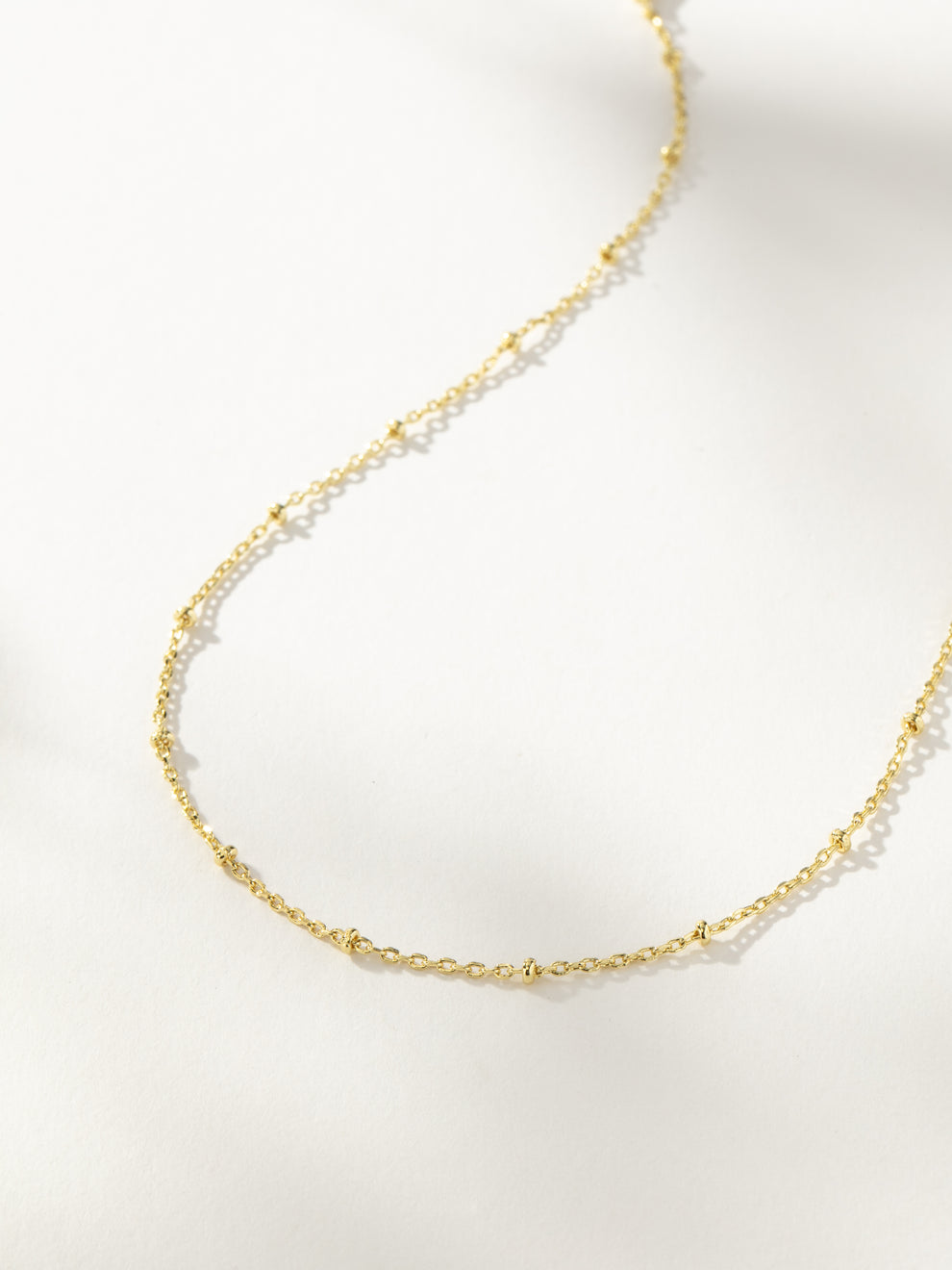 Little One Dainty Chain Necklace in Gold | Uncommon James