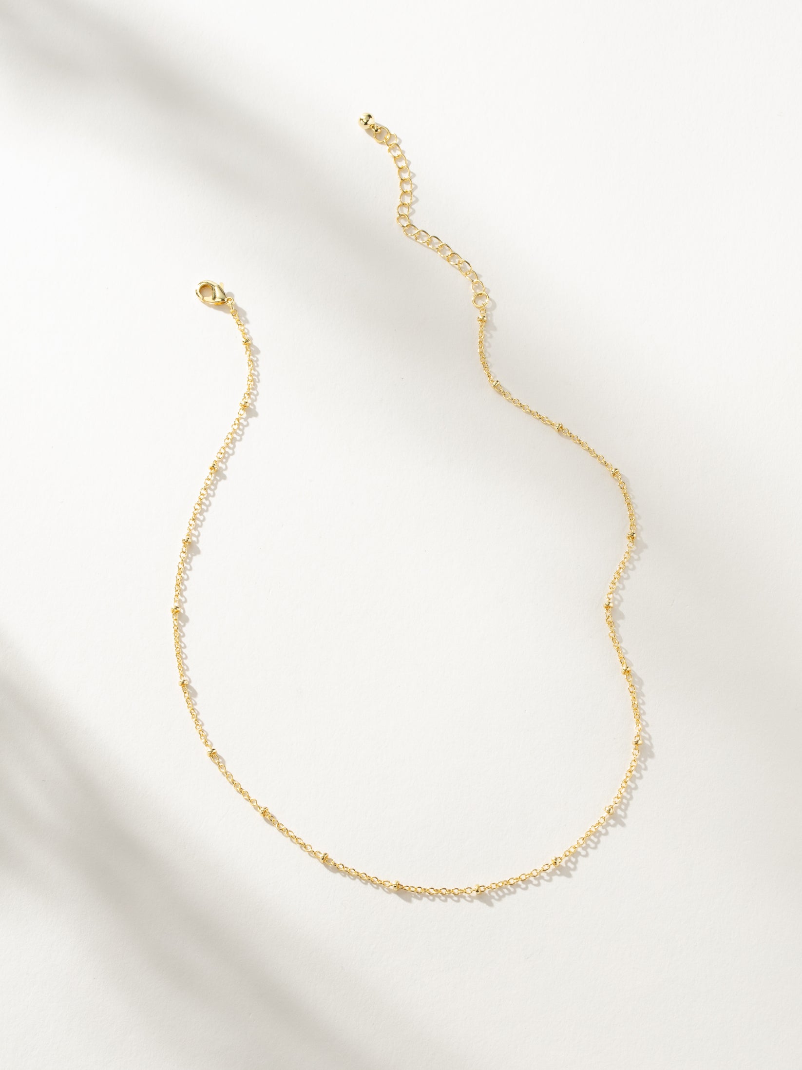 Sweet Dainty Choker Chain Necklace in Gold | Uncommon James