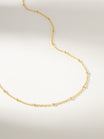 Sweet Dainty Choker Chain Necklace in Gold | Uncommon James