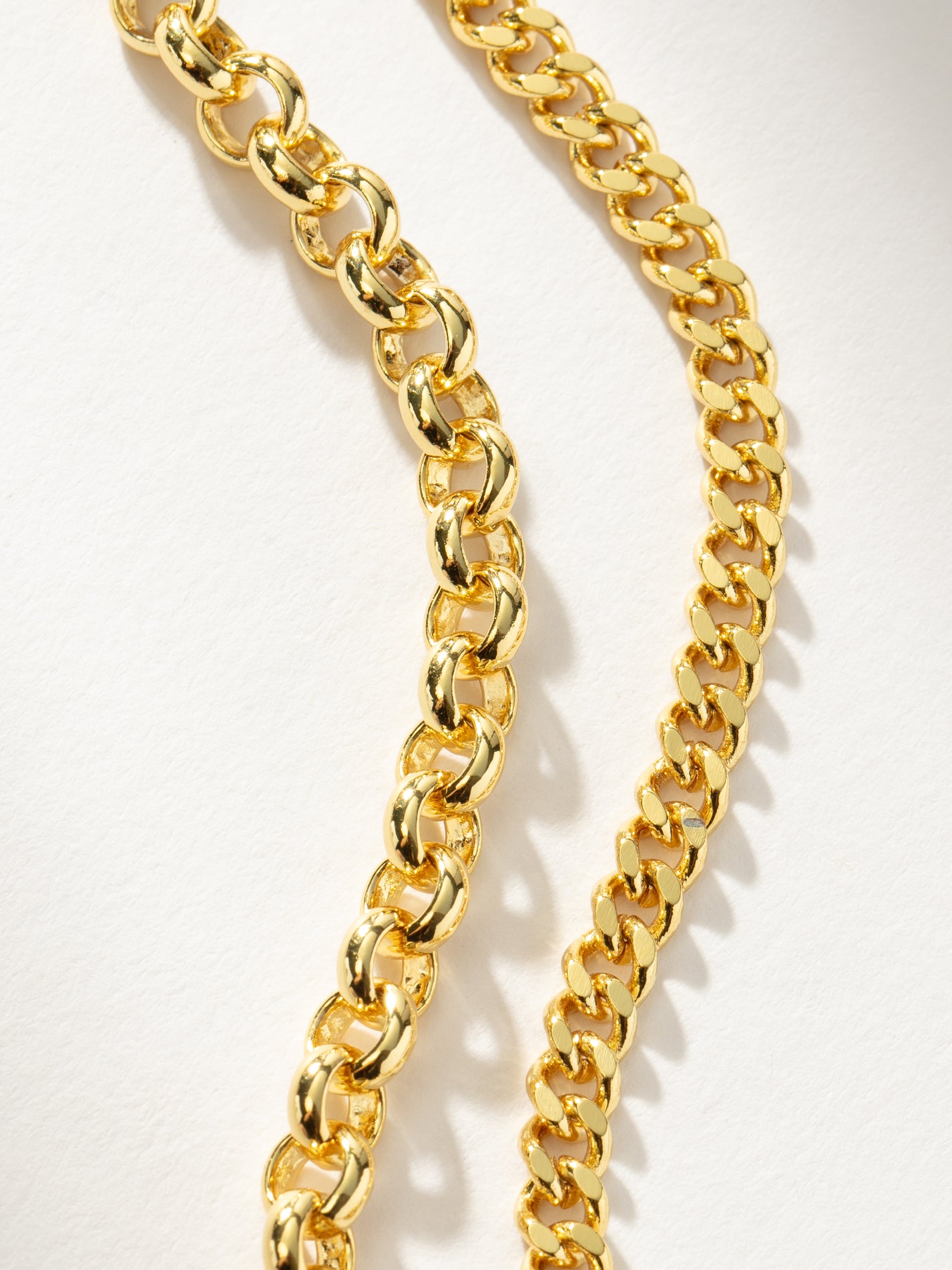 Double Up Chain Necklace in Gold | Chain Jewelry | Uncommon James