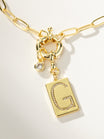 Initial Chain and Pendant Necklace in Gold | Uncommon James