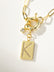Initial Chain and Pendant Necklace in Gold | Uncommon James