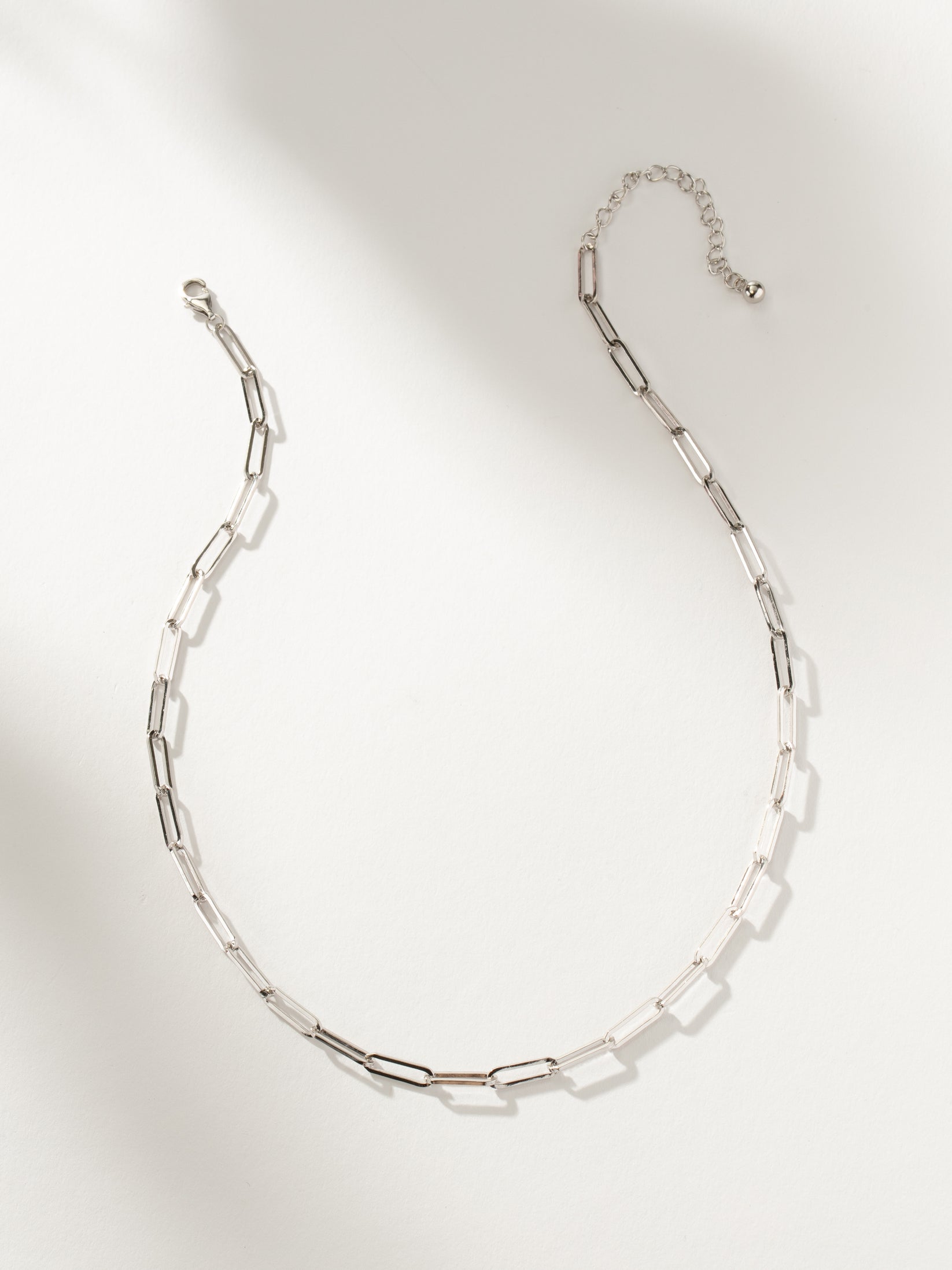 Sterling Silver Mini Linked Up Chain Necklace | Uncommon James