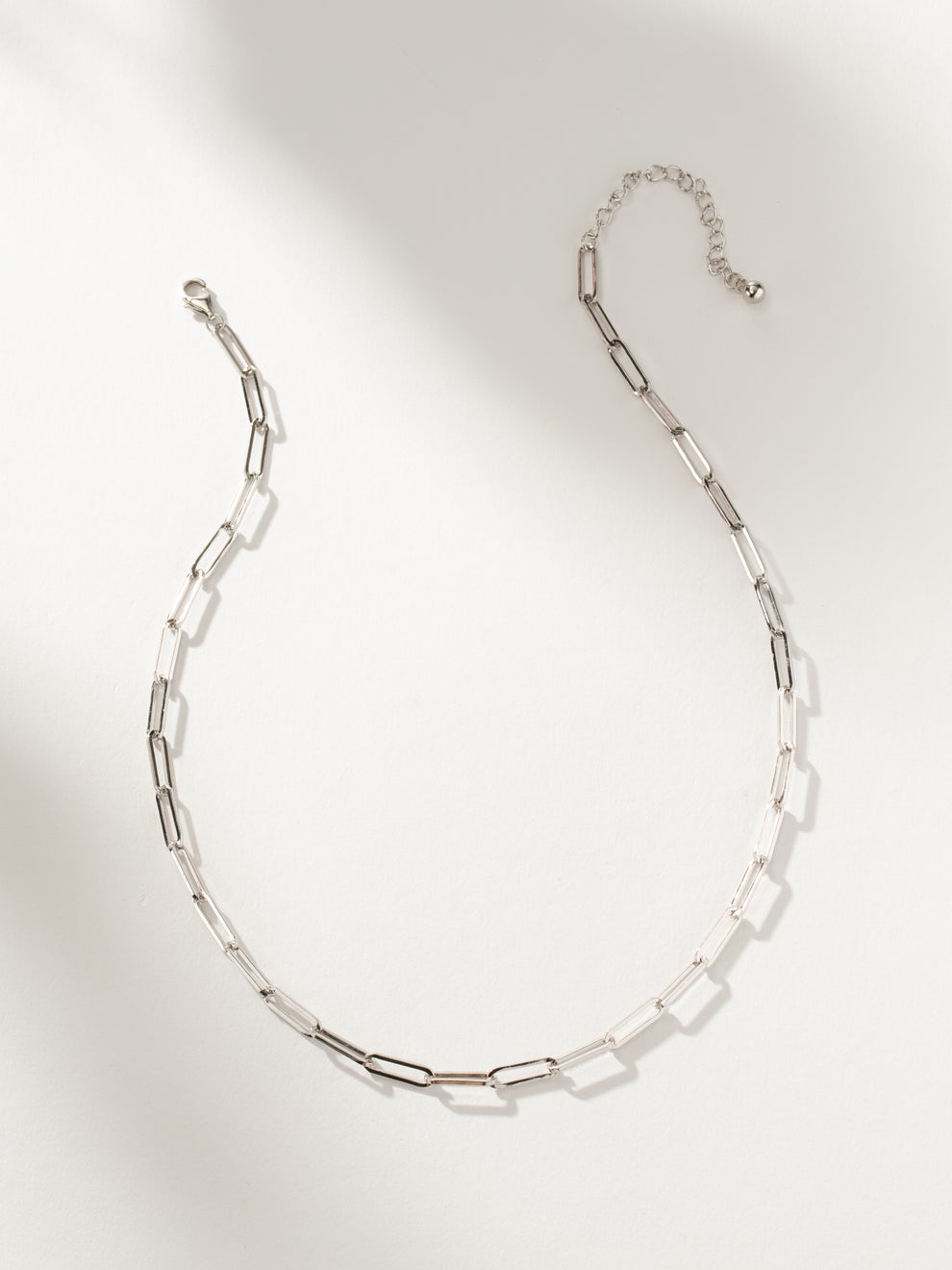 Sterling Silver Mini Linked Up Chain Necklace | Uncommon James