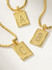 Gold Letter Initial Chain and Pendant Necklace | Uncommon James