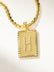Gold Letter Initial Chain and Pendant Necklace | Uncommon James