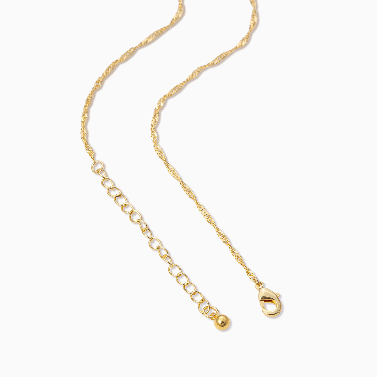 Palm Tree Chain and Pendant Necklace in Gold | Uncommon James