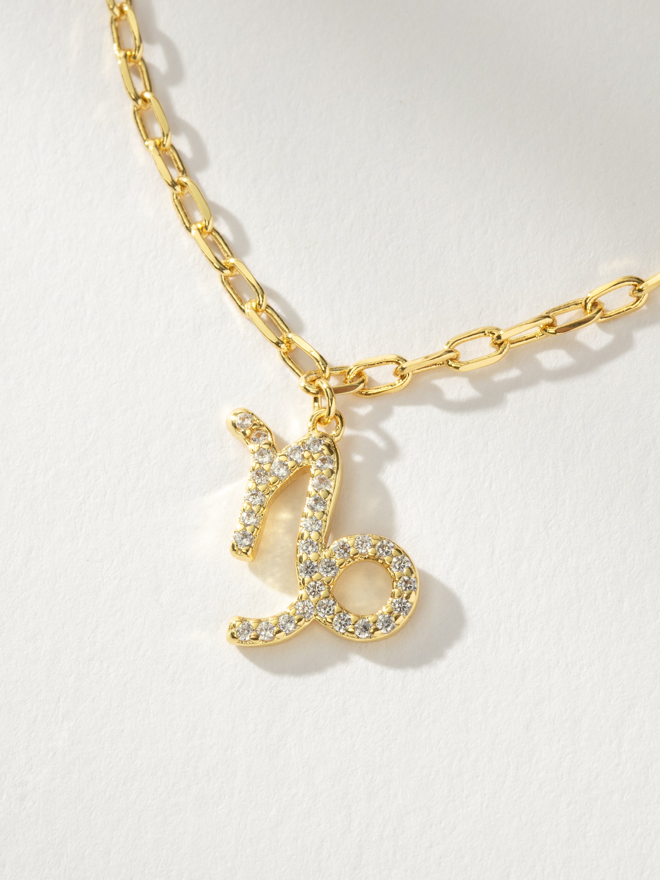 Gold Zodiac Icon Chain and Pendant Necklace | Uncommon James