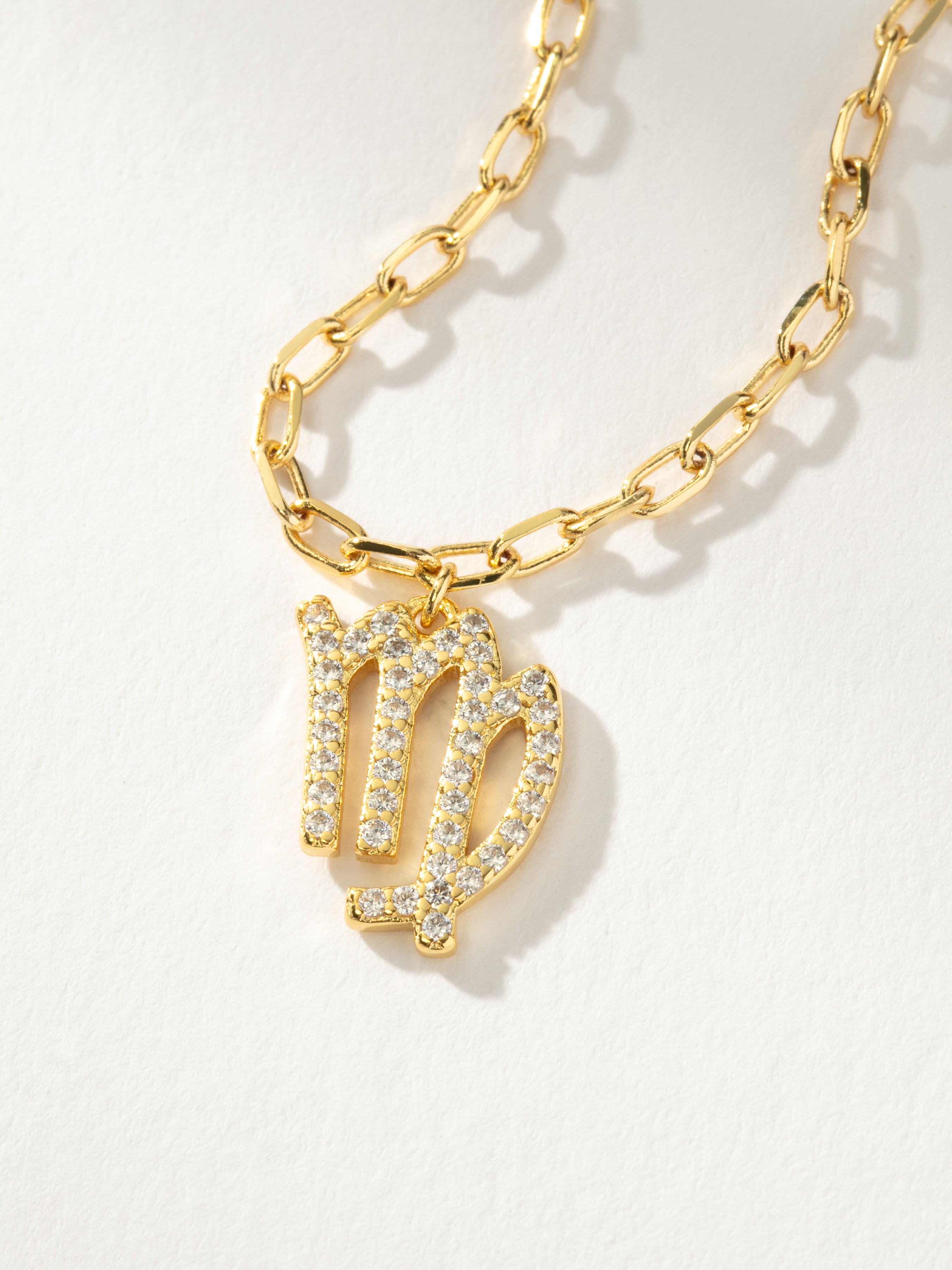 Gold Zodiac Icon Chain and Pendant Necklace | Uncommon James