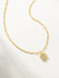 Gold Four Leaf Clover Pendant and Chain Necklace | Uncommon James