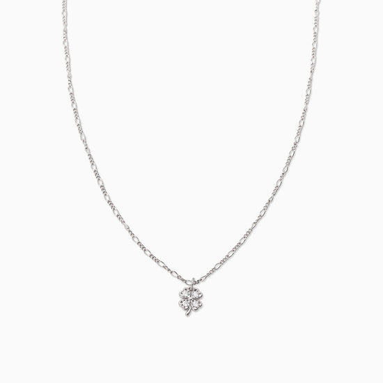 Gold Four Leaf Clover Pendant and Chain Necklace | Uncommon James