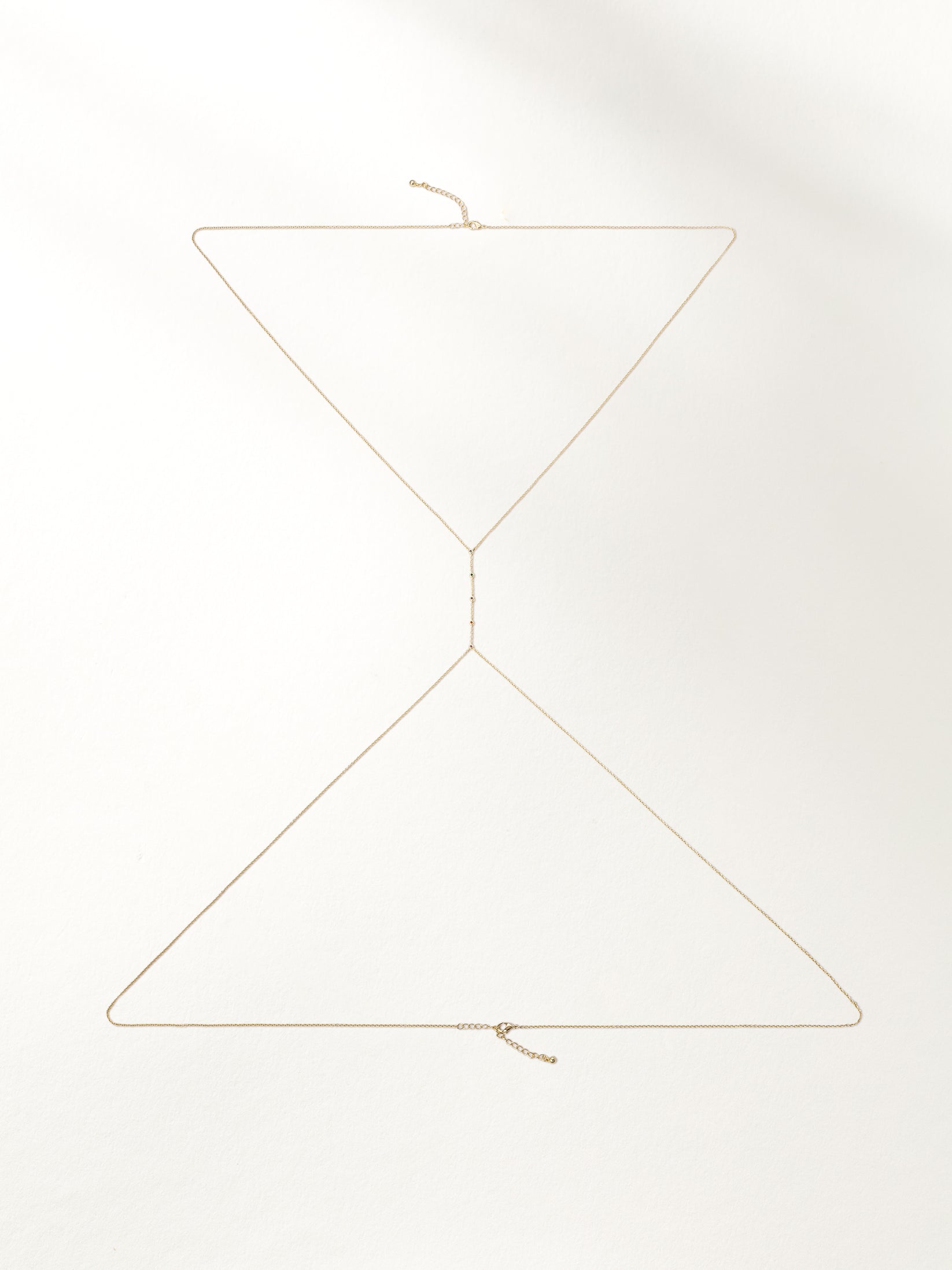 Rainbow Gem Body Chain in Gold | Body Chain Jewelry | Uncommon James