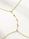 Rainbow Gem Body Chain in Gold | Body Chain Jewelry | Uncommon James