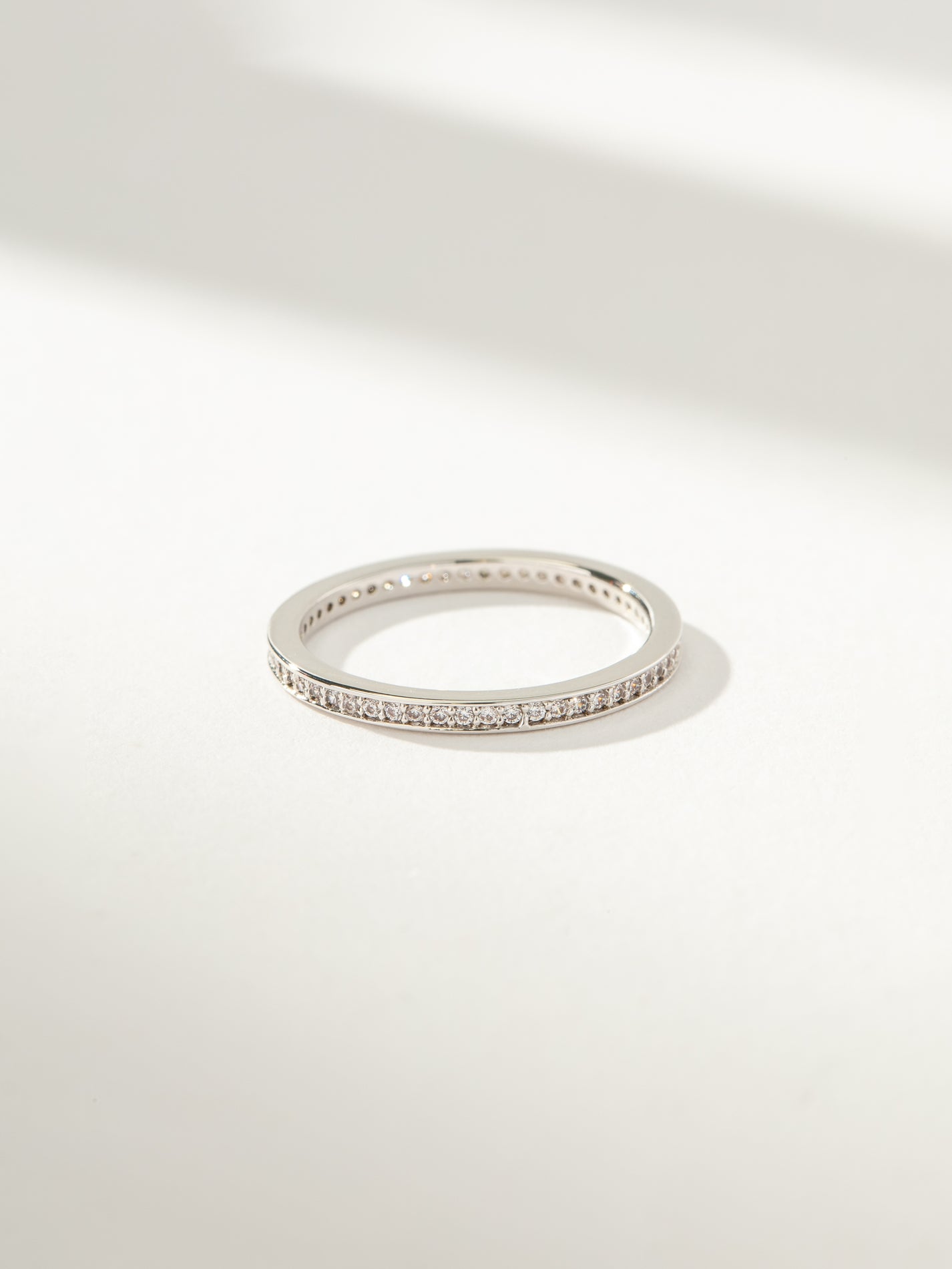 Superstar Pavé Ring in Gold + Silver | Stacking Ring | Uncommon James