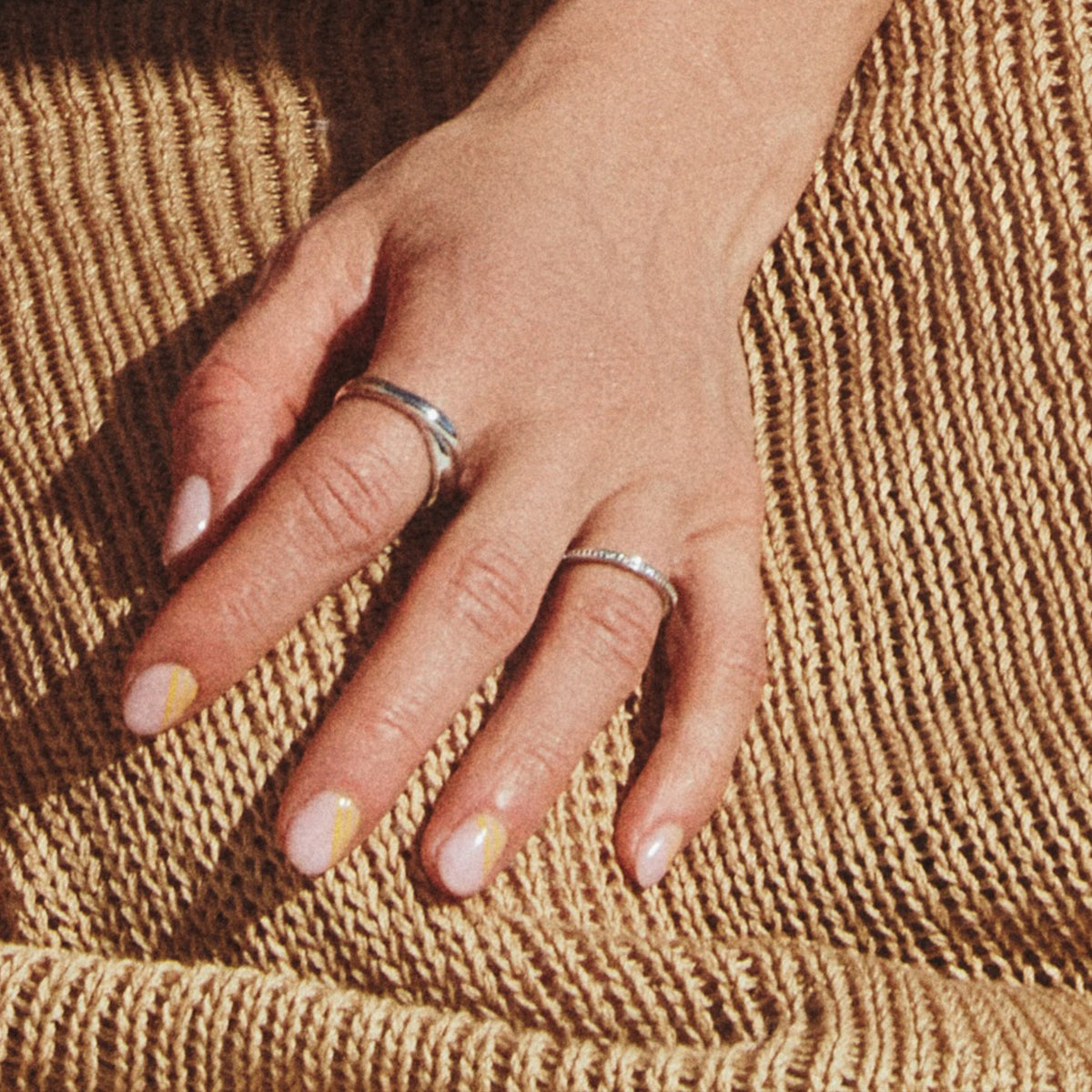 Superstar Pavé Ring in Gold + Silver | Stacking Ring | Uncommon James