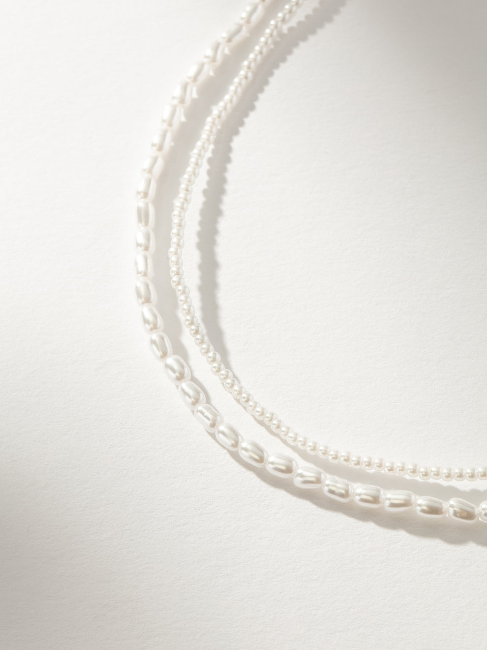 Layered Pearl Necklace | Pre-Stacked Necklace | Uncommon James
