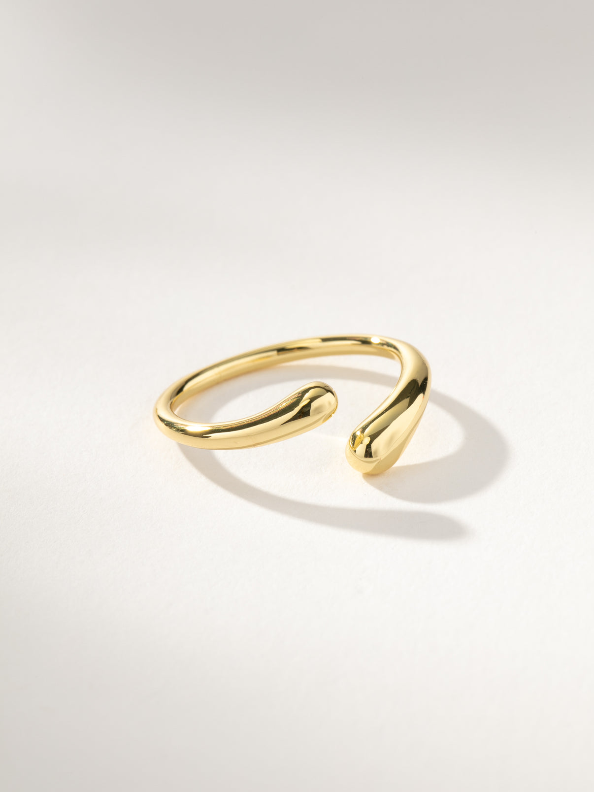 Unbothered Asymmetrical Ring in Gold or Silver | Uncommon James