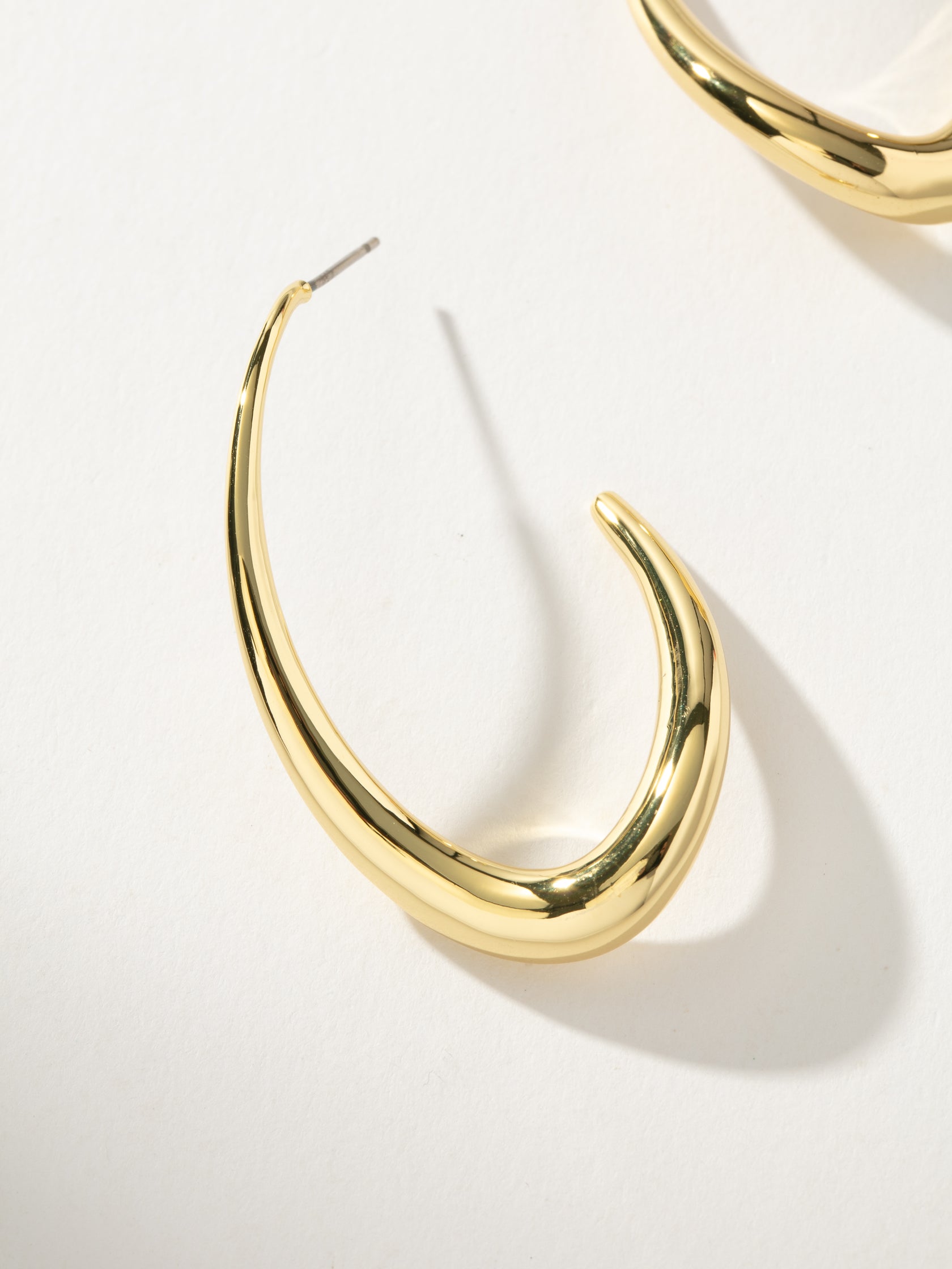 Plot Twist Statement Earrings in Gold | Uncommon James