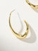 Plot Twist Statement Earrings in Gold | Uncommon James