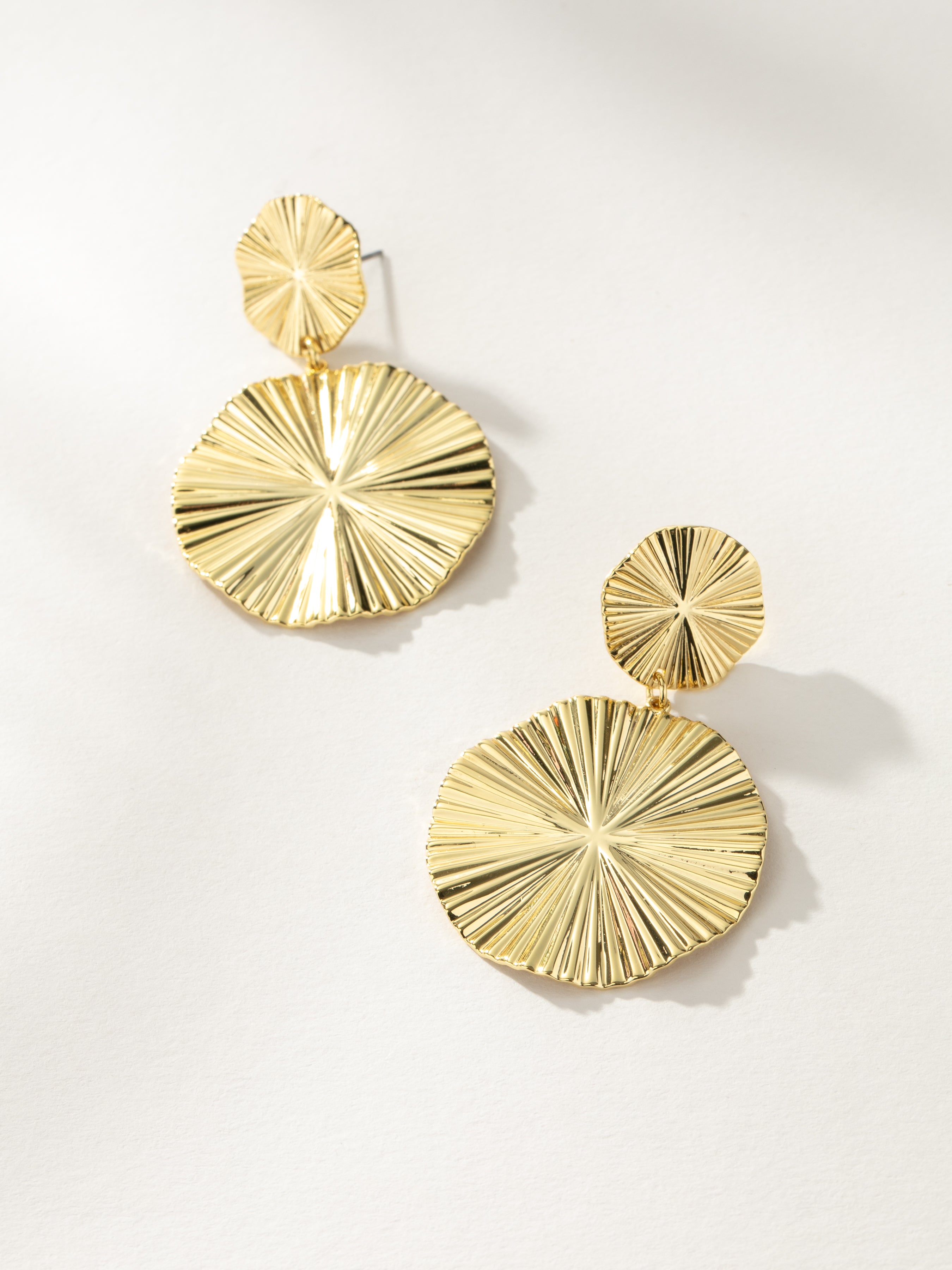 Gold Red Carpet Statement Earrings | Dangle Earrings | Uncommon James