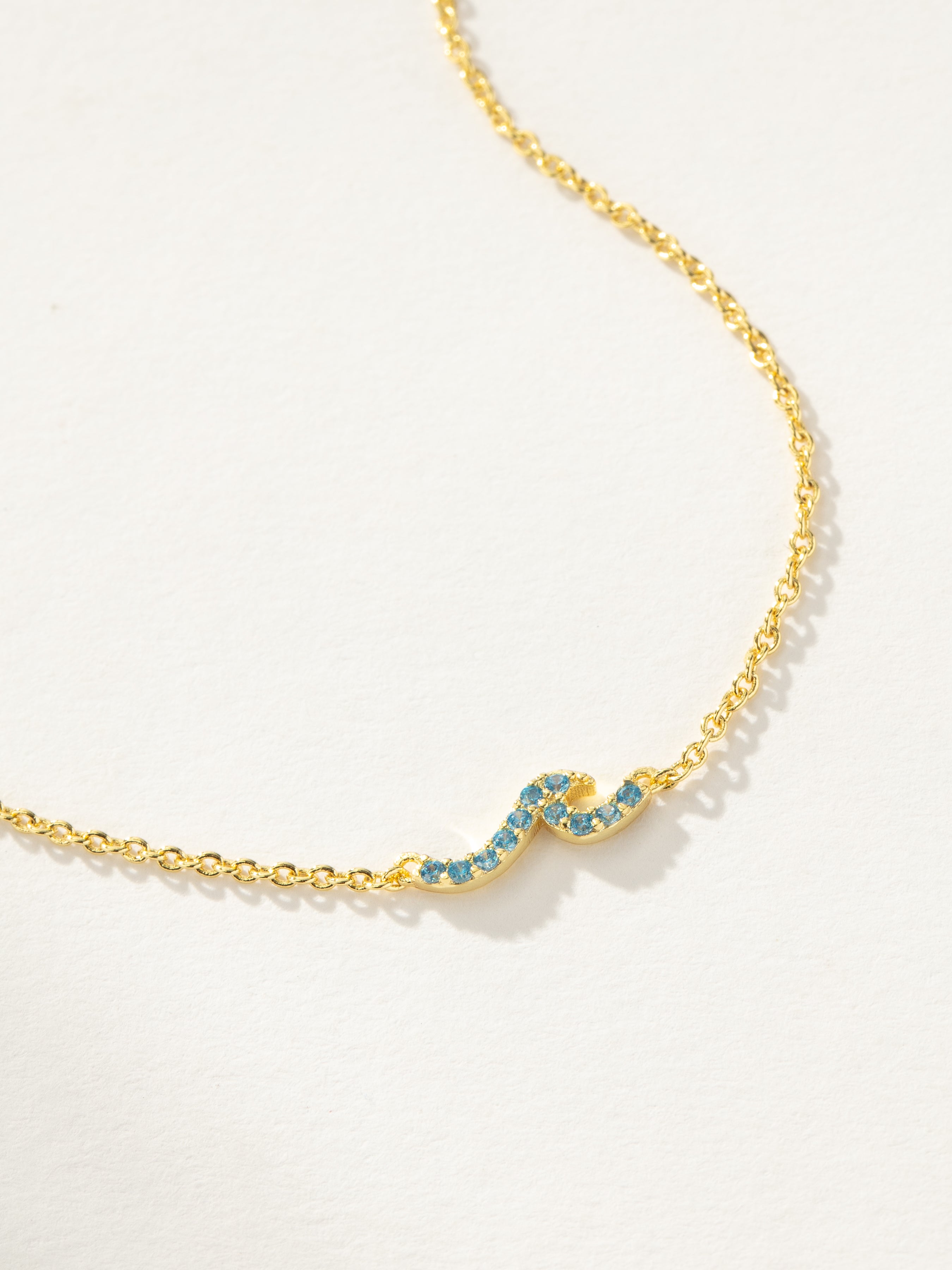 Gold Kids’ Wave Chain Necklace | Kids’ Jewelry | Uncommon James