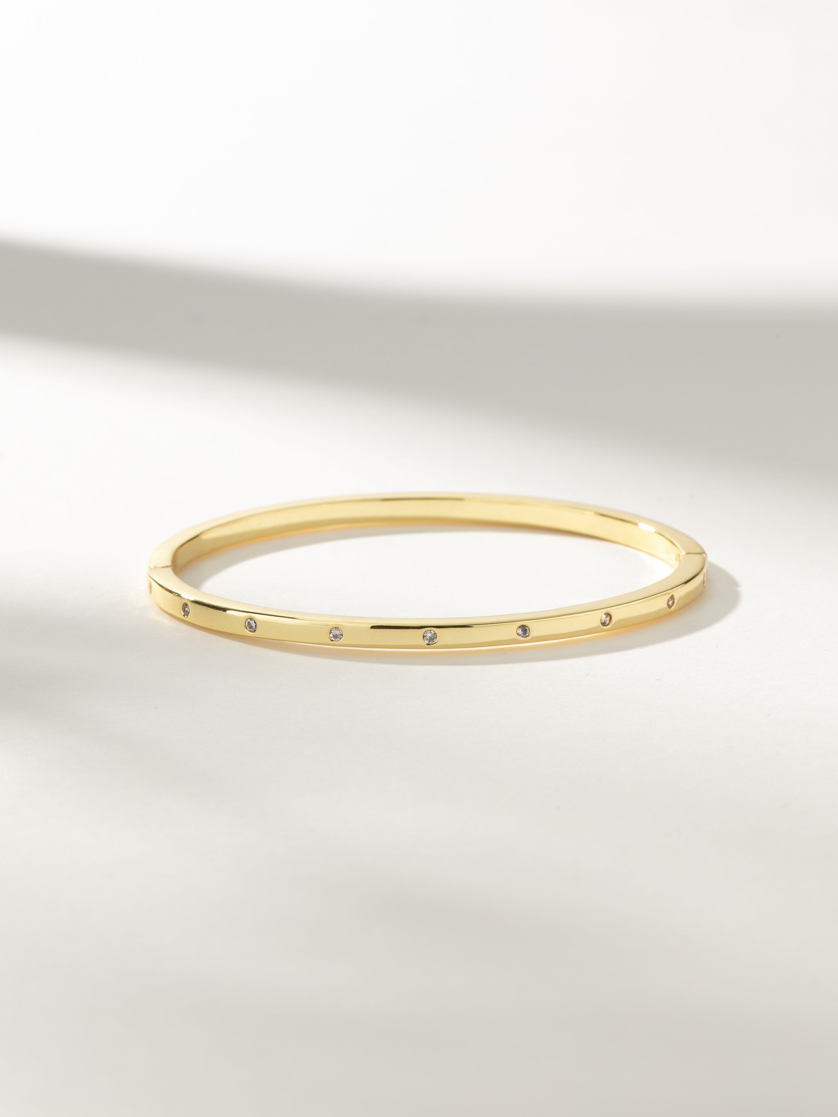 First Class Bracelet in Gold | Gold Bangle Bracelet | Uncommon Jamesv