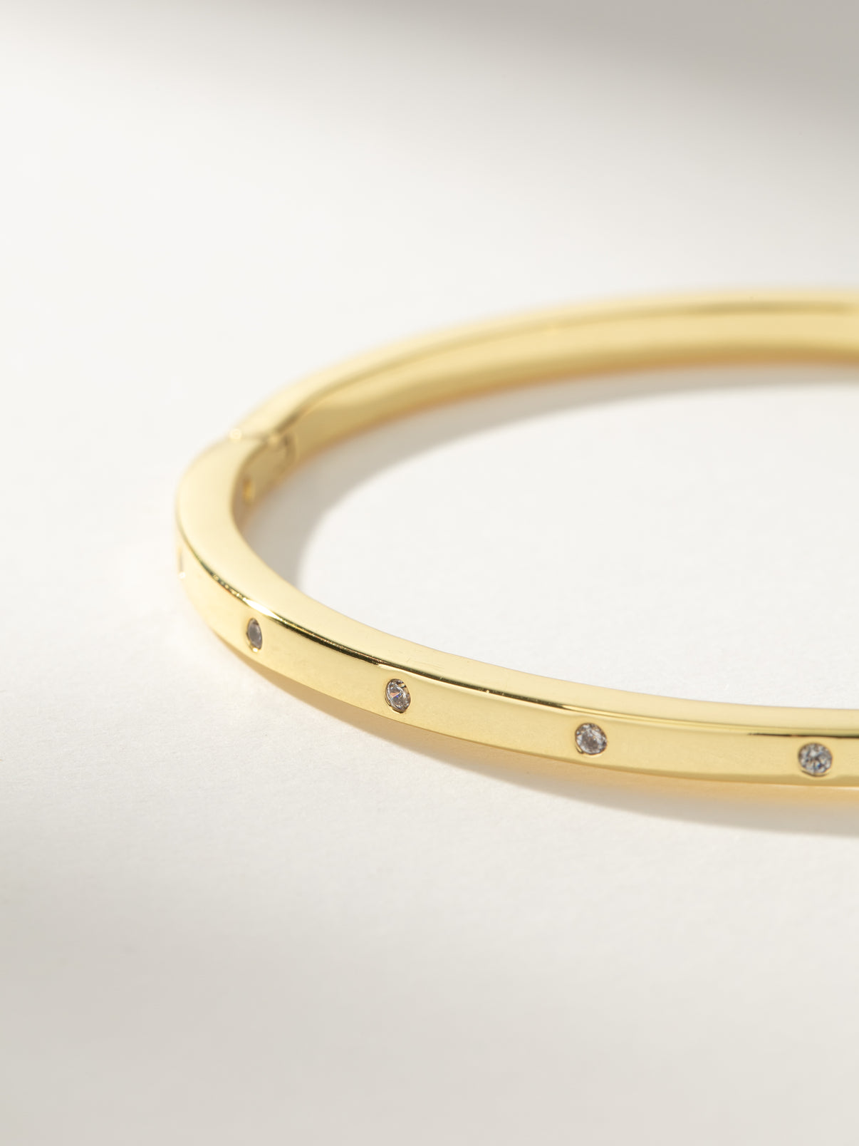 First Class Bracelet in Gold | Gold Bangle Bracelet | Uncommon Jamesv
