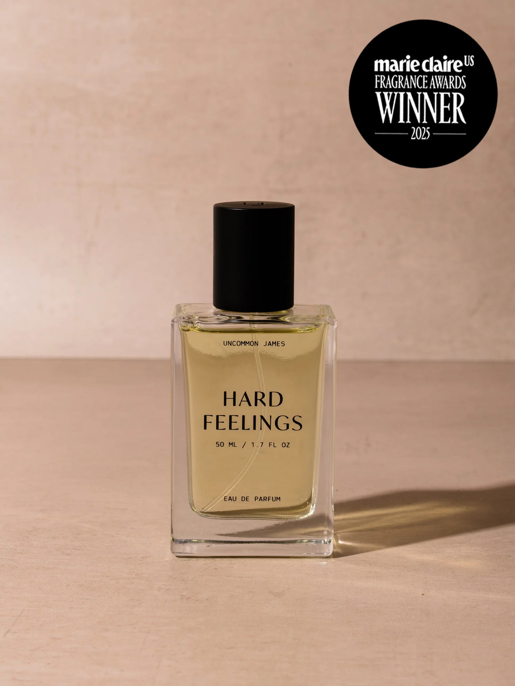Hard Feelings Eau De Parfum | Woodsy Floral Fragrance | Uncommon James