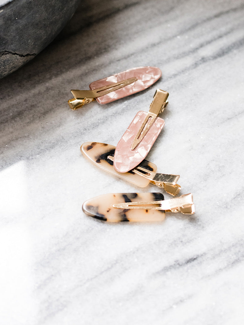 No Crease Hair Clips | 4 Pack Creaseless Hair Clips | Uncommon Beauty ...