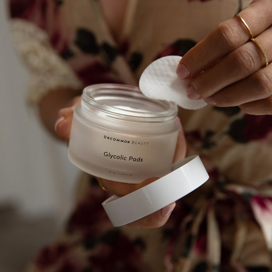 Glycolic Pads | One-Step Facial Pad | Uncommon Beauty – Uncommon James