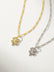 Gold Four Leaf Clover Pendant and Chain Necklace | Uncommon James