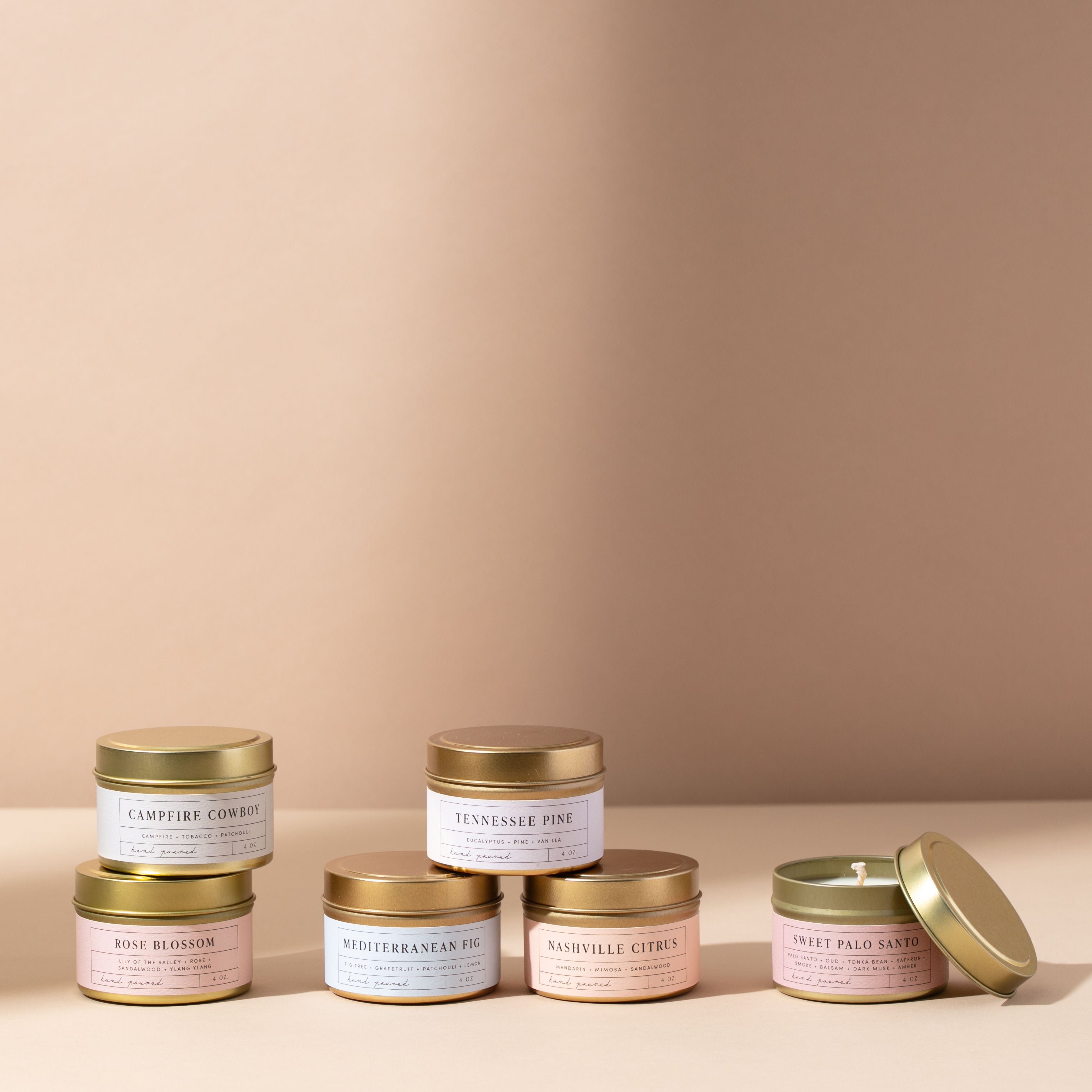 Best Seller Candle Flight | Set of 4 Oz Soy Wax Candles | Uncommon ...