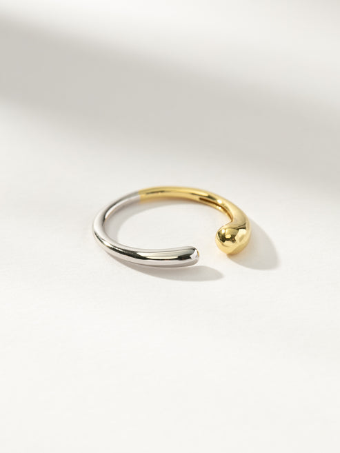 Muse Mixed Ring | Vermeil And Sterling Silver | Uncommon James