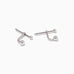 Two Way Street Minimal Ear Jacket Earring in Gold | Uncommon James