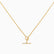 Captivate Simple Chain Necklace in Gold | Uncommon James