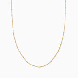 Little One Dainty Chain Necklace in Gold | Uncommon James