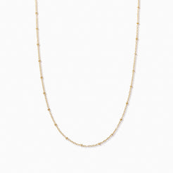 Sweet Dainty Choker Chain Necklace in Gold | Uncommon James