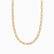 Flashing Lights Chain and Pavé Necklace in Gold | Uncommon James