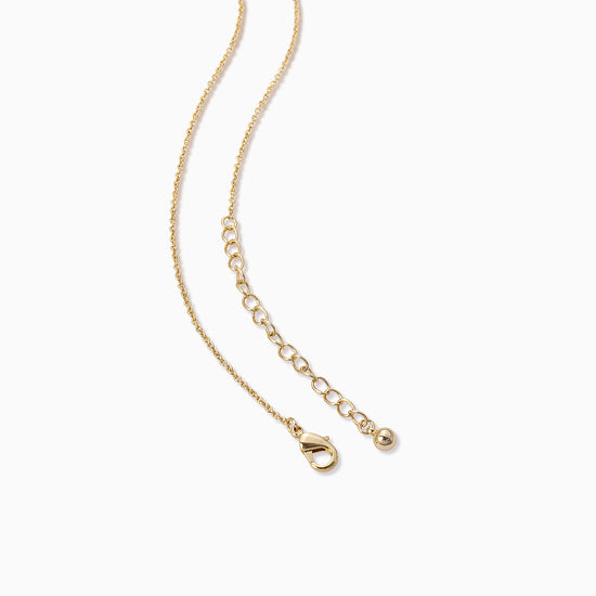 Timeless Pearl and Chain Necklace in Gold | Uncommon James