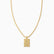 Gold Letter Initial Chain and Pendant Necklace | Uncommon James
