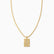 Gold Letter Initial Chain and Pendant Necklace | Uncommon James